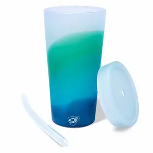 SILIPINT 22 Oz. Silicone Straw Tumbler