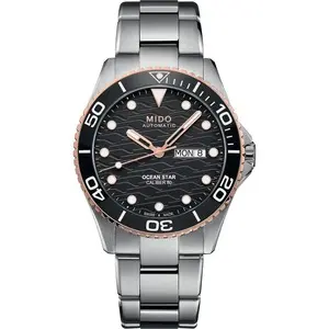 MIDO Ocean Star 200c Automatic Bracelet Watch - Black