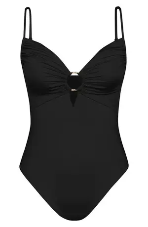 SUNSHINE 79 Solid Sweetheart One-piece Swimsuit