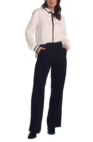 Bella Dahl Catalina Pull-on Wide Leg Trousers