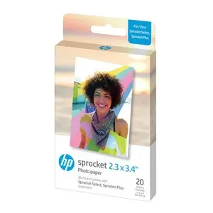 HP Sprocket Zink Photo Paper 2.3x3.4 - White