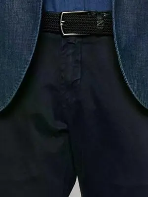 Jacob Cohen Belt Loops Chino Trousers - Blue