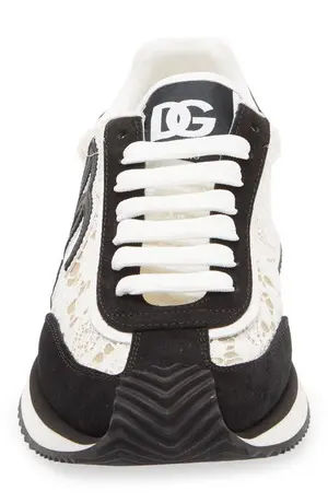 Dolce & Gabbana Aria Logo Lace Sneakers