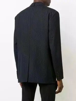 Valentino Garavani Monogram-jacquard Wool Jacket