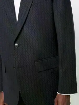 Valentino Garavani Monogram-jacquard Wool Jacket