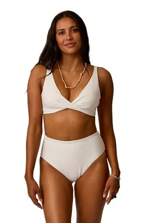 Carve Designs Lani High Rise Bottom - Cloud