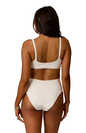 Carve Designs Lani High Rise Bottom - Cloud