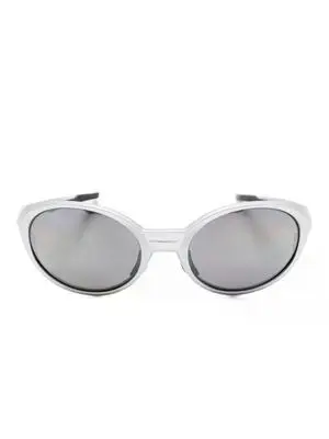 Oakley Eyejacket Redux Oo Oval-frame Sunglasses - Silver