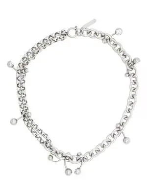 Justine Clenquet Logo Necklaces