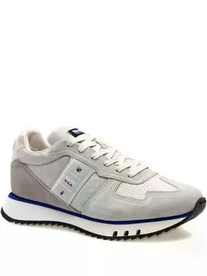 BLAUER. Panelled Sneakers - Grey