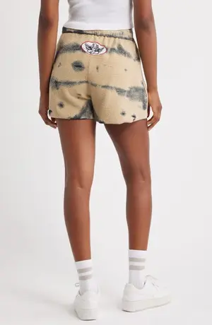 BOYS LIE I'm The Captain Cotton Blend Drawstring Shorts