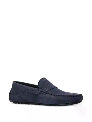 BOSS Leather Loafers - Blue