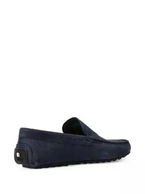 BOSS Leather Loafers - Blue