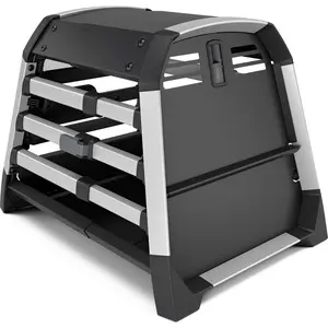 Thule Car Crate With Escape Hatch - Silver/black