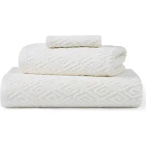 JOHN ROBSHAW Maze Towel - Ivory