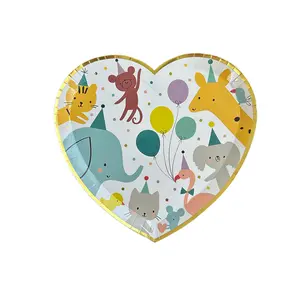 DAYDREAM SOCIETY Little Celebrations Heart Small Plates - Assorted Pre-pack