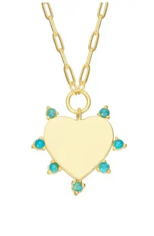 ATHRA LUXE Heart Pendant Necklace
