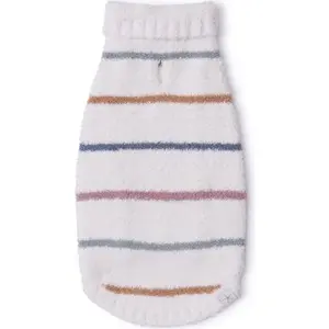 Barefoot Dreams Cozychic® Rainbow Stripe Pet Sweater