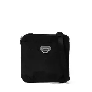 BAGGALLINI Coastal Flip Lock Mini Crossbody - Black