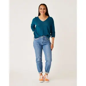 Carve Designs Cuffed Jeans For Women