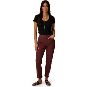 Carve Designs Raw Edge Hem Bottoms For Women