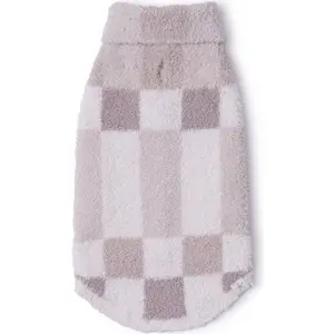 Barefoot Dreams Cozychic® Checkerboard Pet Sweater - Sahara Multi