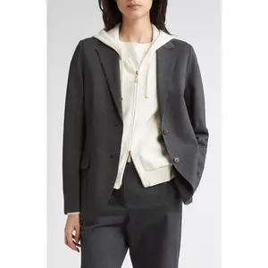 Eleventy Straight Hem Outerwear For Women