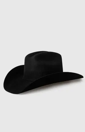 MANELA The Rancher 4x Premier Cowboy Hat - Black