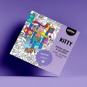 OMY Giant Coloring Poster