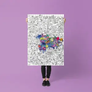 OMY Giant Coloring Poster