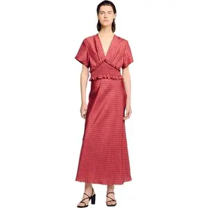 Sandro Shirred Dresses