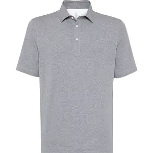 BRUNELLO CUCINELLI Polo With Shirt Collar
