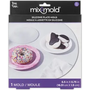 BREA REESE Mix2mold Silicone Small Plate Mold By - Multicolored