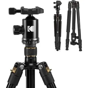 KODAK 63-inch Camera Tripod & Monopod - Black