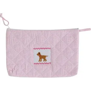 LITTLE ENGLISH Quilted Cosmetic Bag - Girl Lab