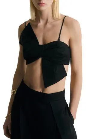 Mango Bow Crop Top