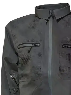 Alpha Industries Perforated Zip-front Shirt Jacket