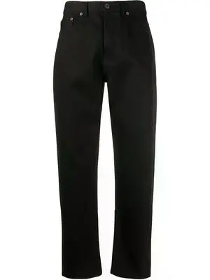 Valentino Garavani Vlogo Cropped Jeans
