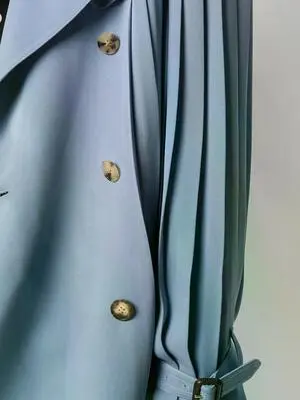 Valentino Garavani Pleated Trench Coat