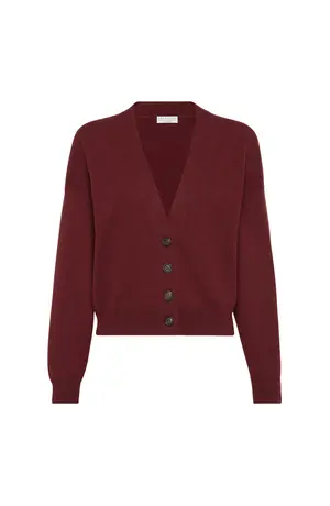 Brunello Cucinelli Red Cashmere Jumper
