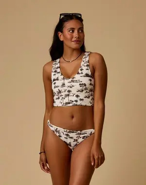 Carve Designs Laguna Bikini Bottom Toile