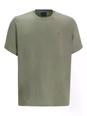 Paul Smith Zebra-embroidered Cotton T-shirt