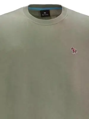 Paul Smith Zebra-embroidered Cotton T-shirt
