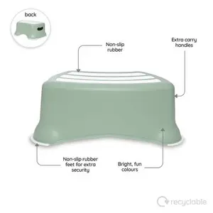 MY CARRY POTTY My Little Step Stool - Sage Green