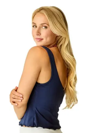 Carve Designs Vida Notchneck Tankini - Navy