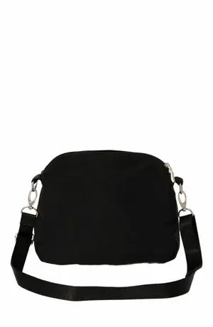 BAGGALLINI Coastal Flip Lock Crossbody Bag - Black