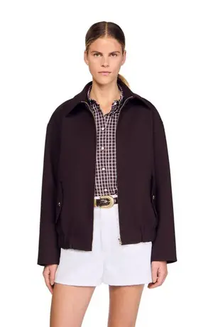 Sandro Oversized Jacket