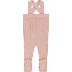 ELY'S & CO. Ribbed Overalls - Mauve