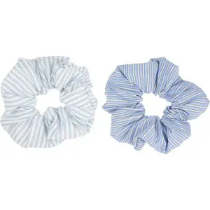 L. Erickson Davis Stripe Scrunchies 2 Pack - Multi