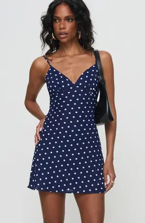 Princess Polly Chara Polka Dot Mini Dress